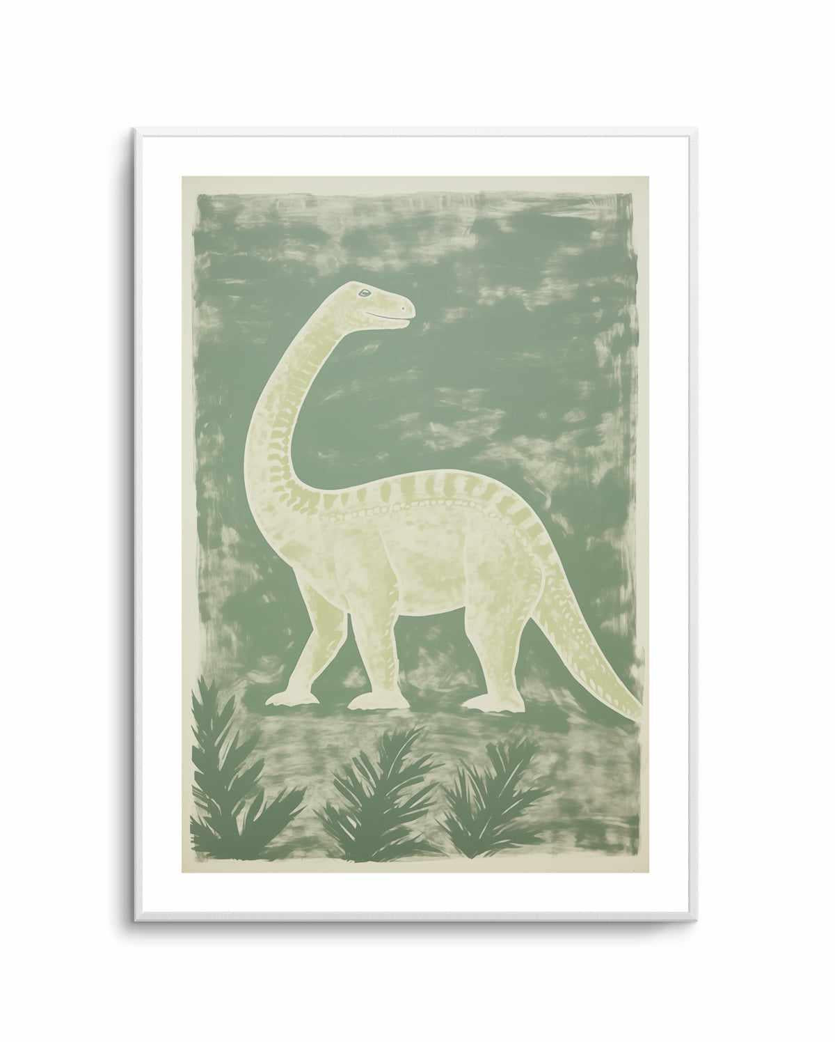 Vintage Dino II | Art Print – Olive et Oriel