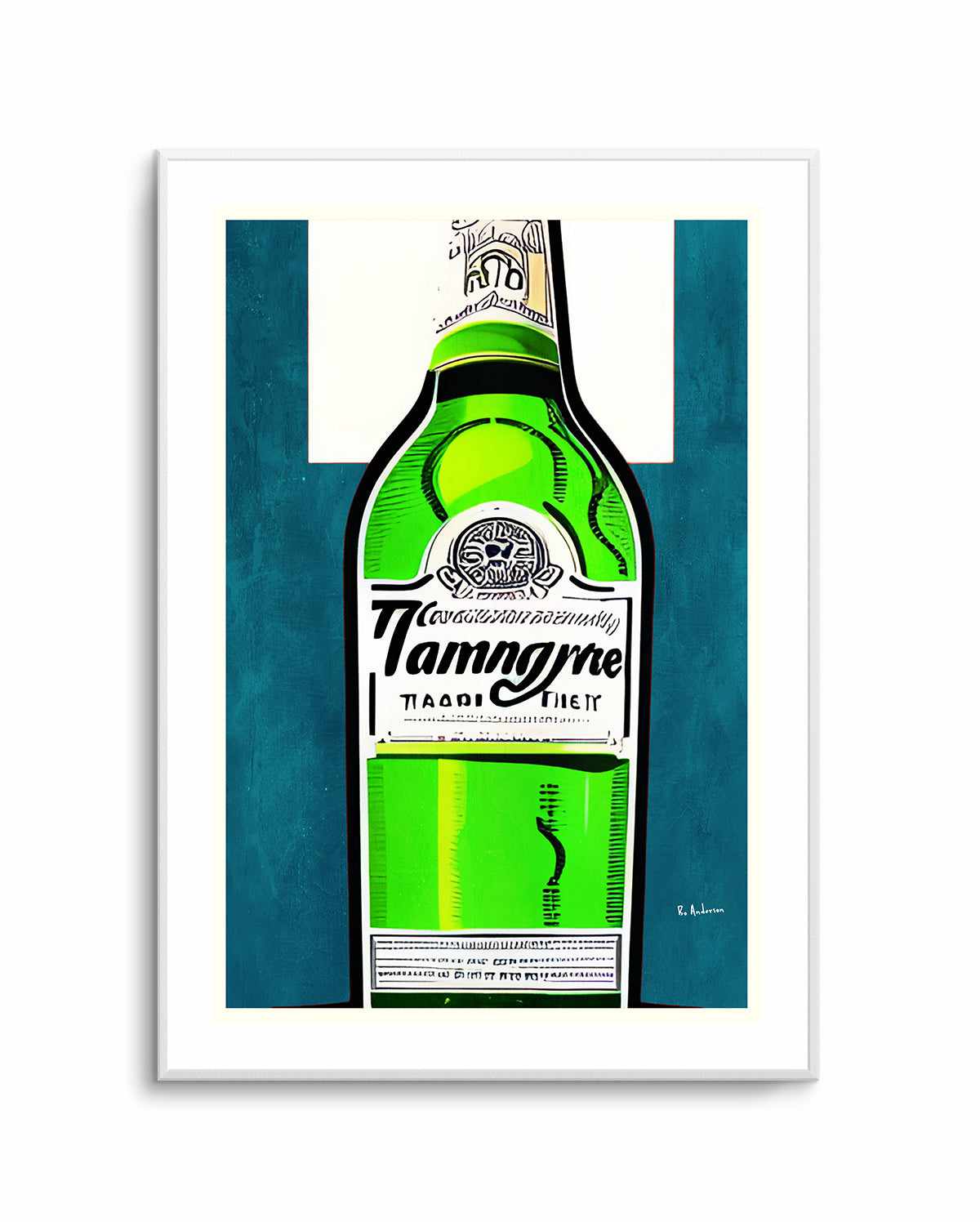 Vintage Gin a Some Tonic By Bo Anderson | Art Print – Olive et Oriel