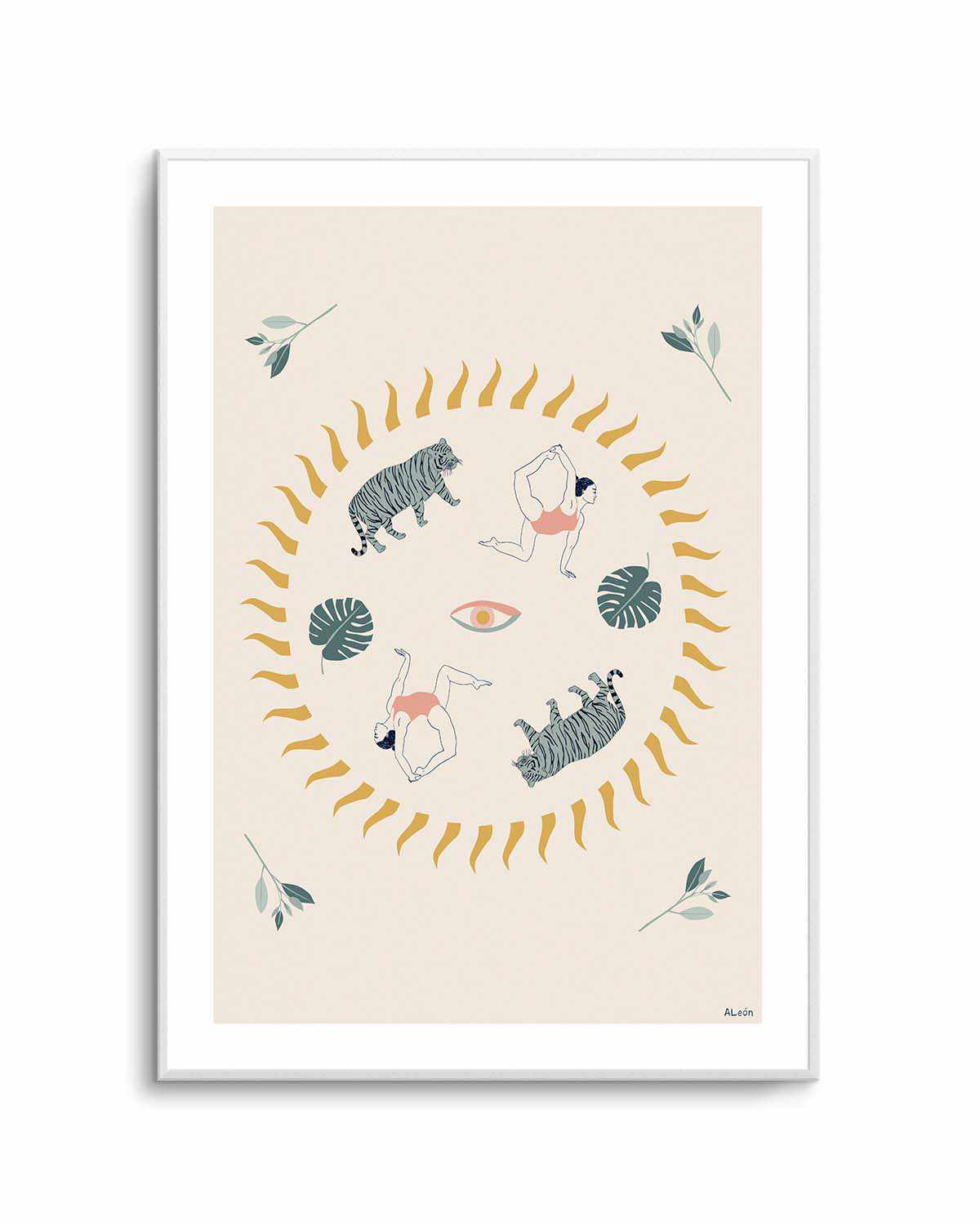 Vyaghrasana by Amanda Leon | Art Print – Olive et Oriel