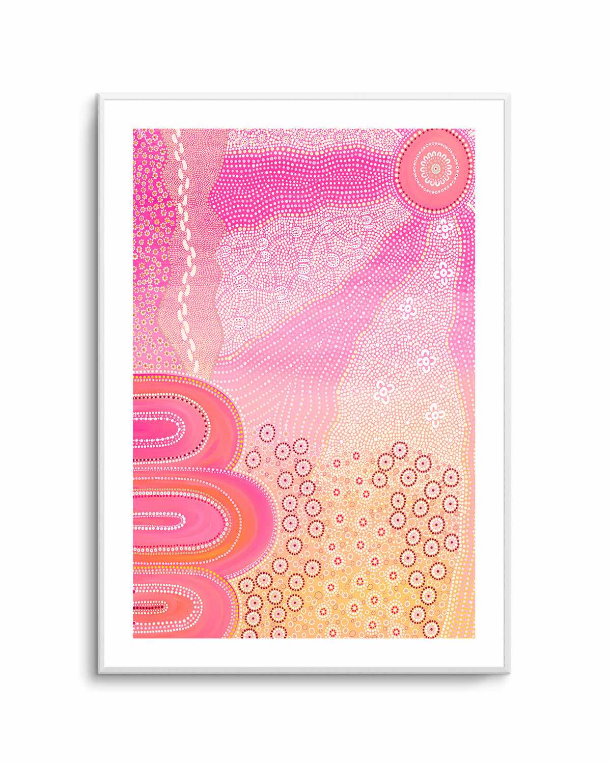 Indigenous Wall Art Print - Walk Together by Domica Hill – Olive et Oriel