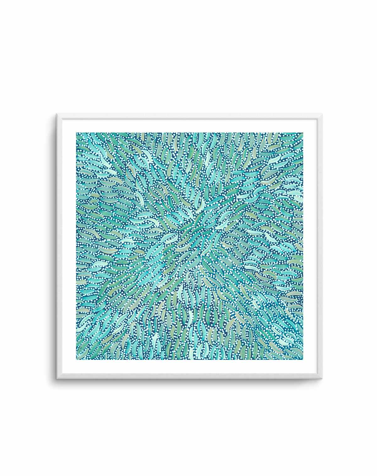 Water Dreaming in Teal I by Chantelle Nampijinpa Robertson | Art Print ...