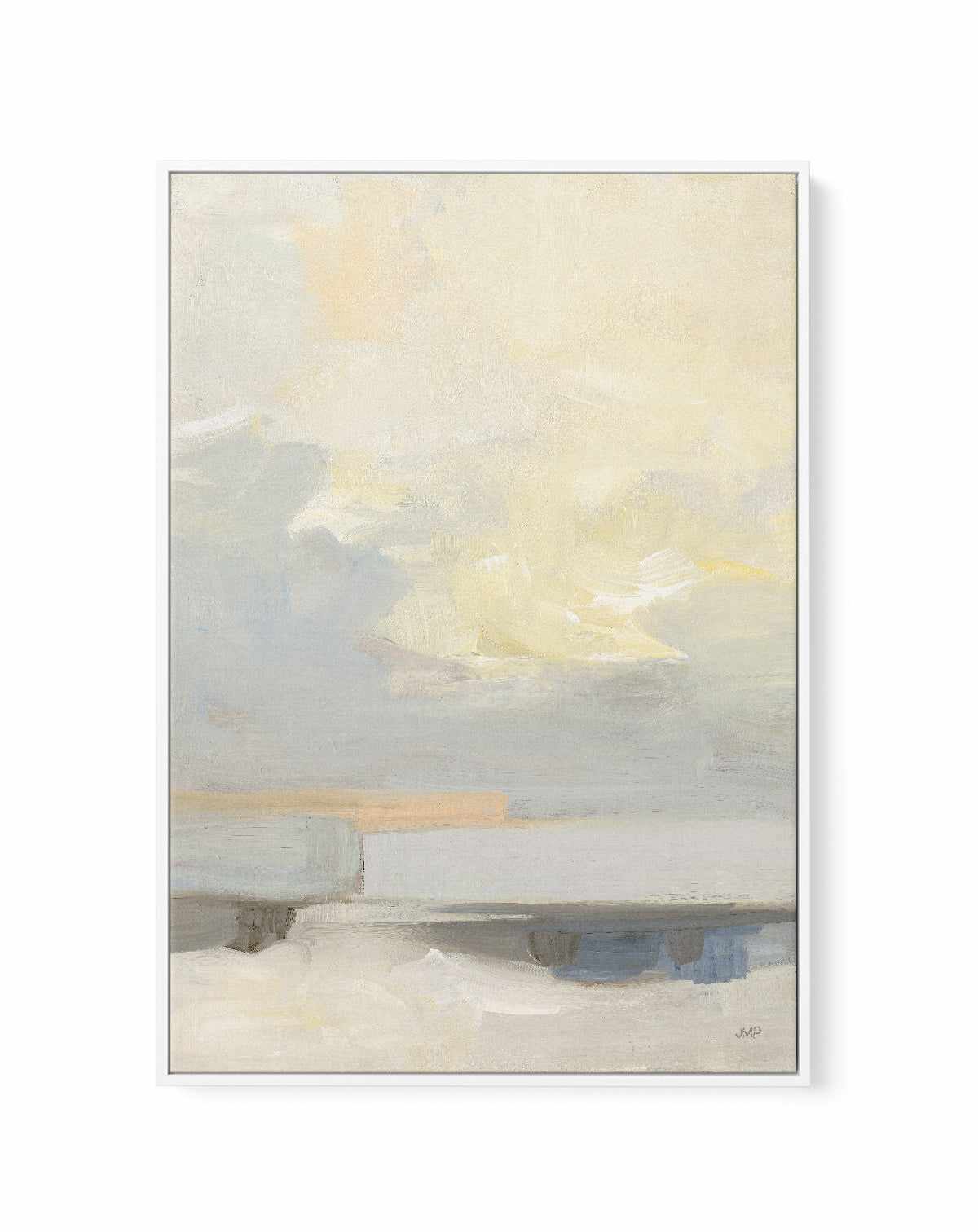 Where Land Meets Sky Crop | Framed Canvas Art Print – Olive et Oriel