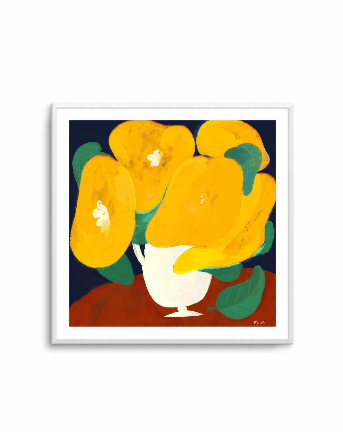 Yellow Flowers by Marco Marella | Art Print – Olive et Oriel