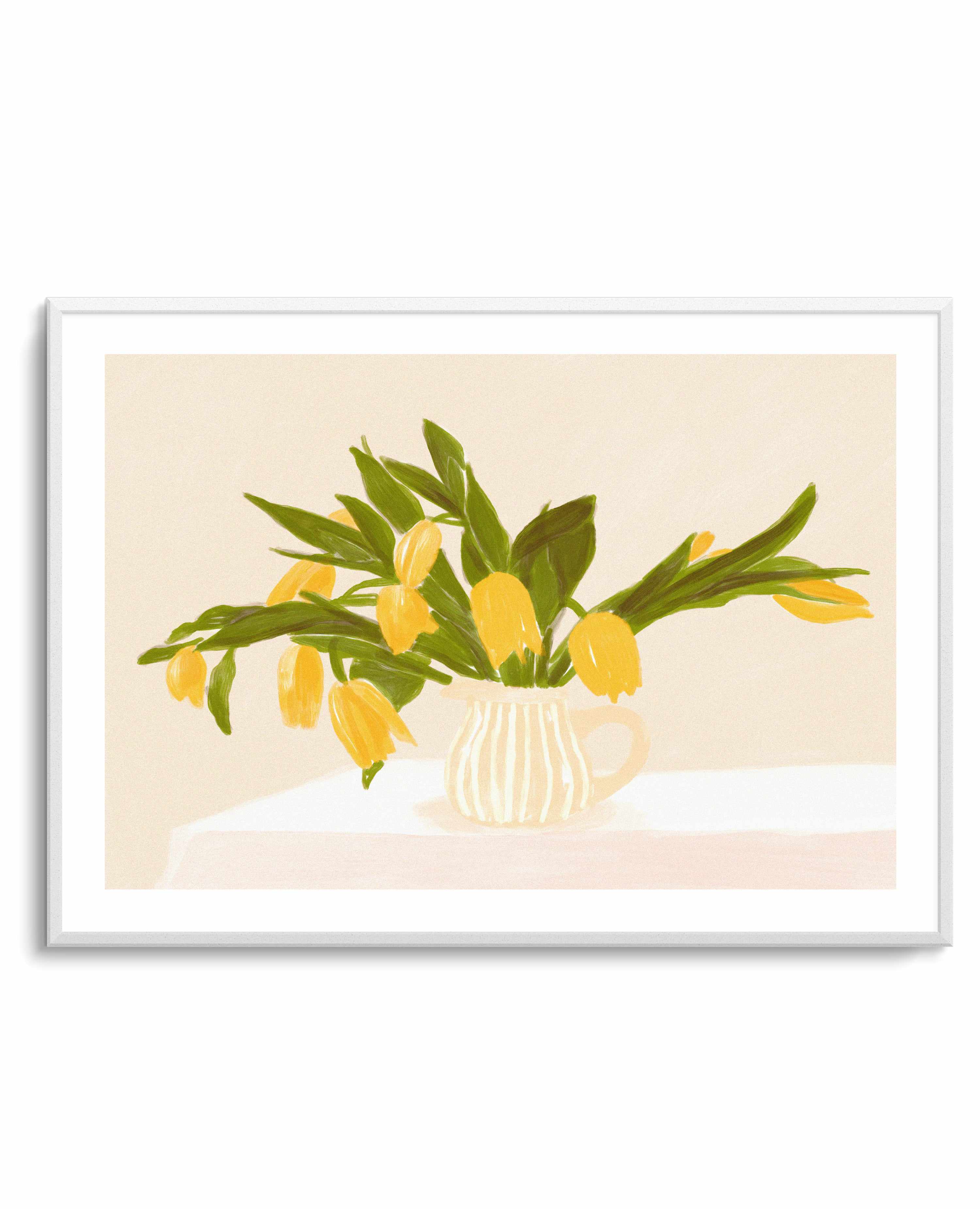 Yellow Tulips by Jenny Liz Rome | Art Print – Olive et Oriel