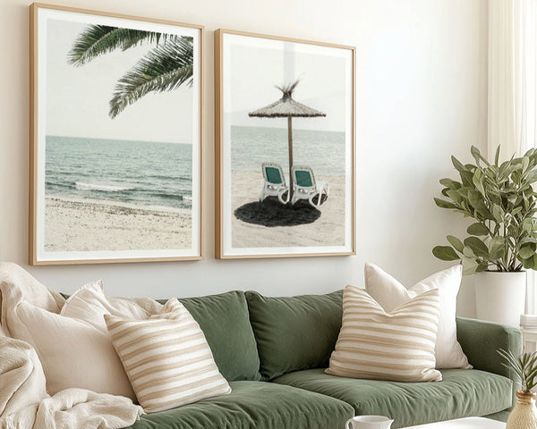 Coastal Beach Wall Art Prints - Modern Coastal Style Beach Artworks ...