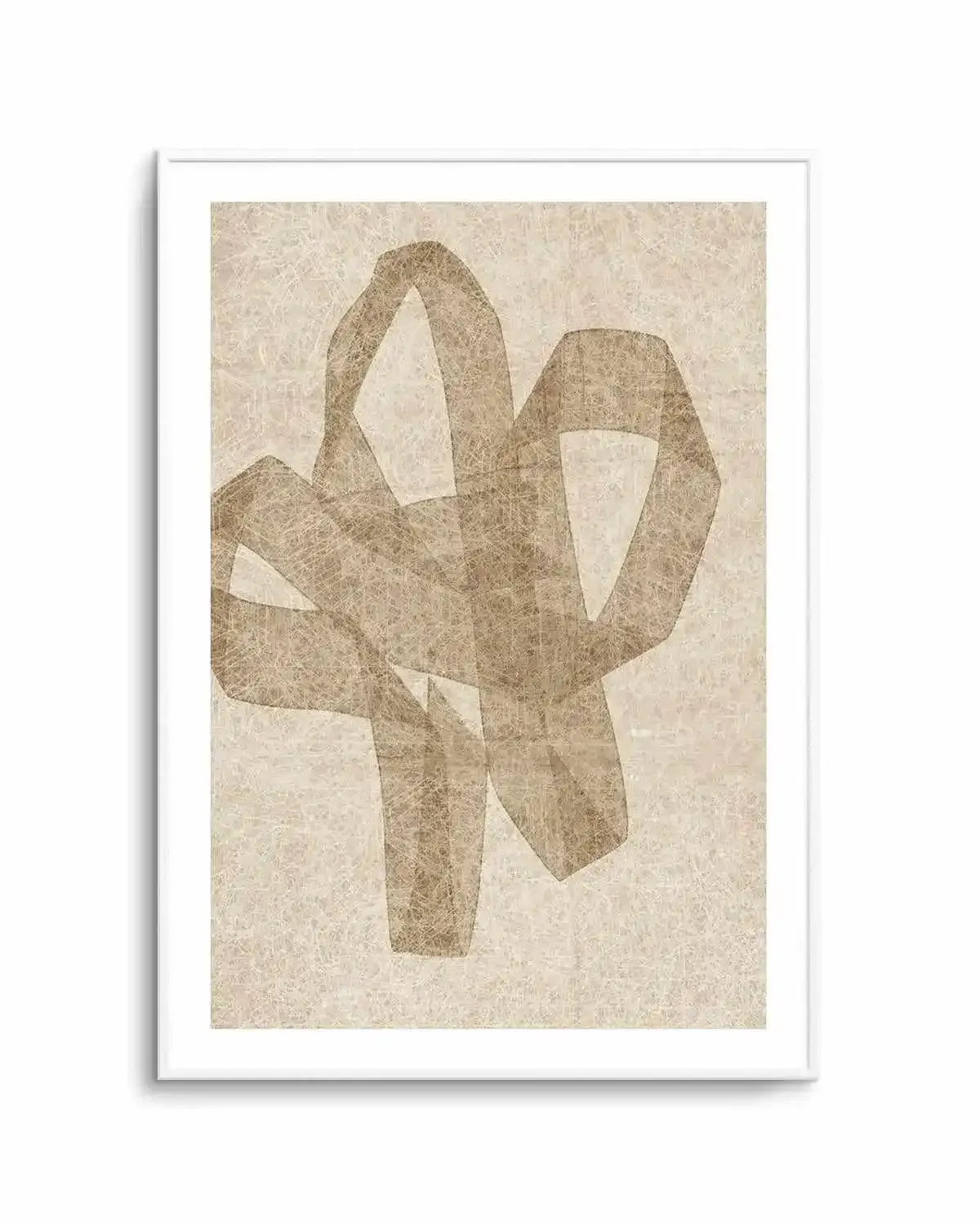 Neutral Form III Framed Art Print or Poster – Olive et Oriel